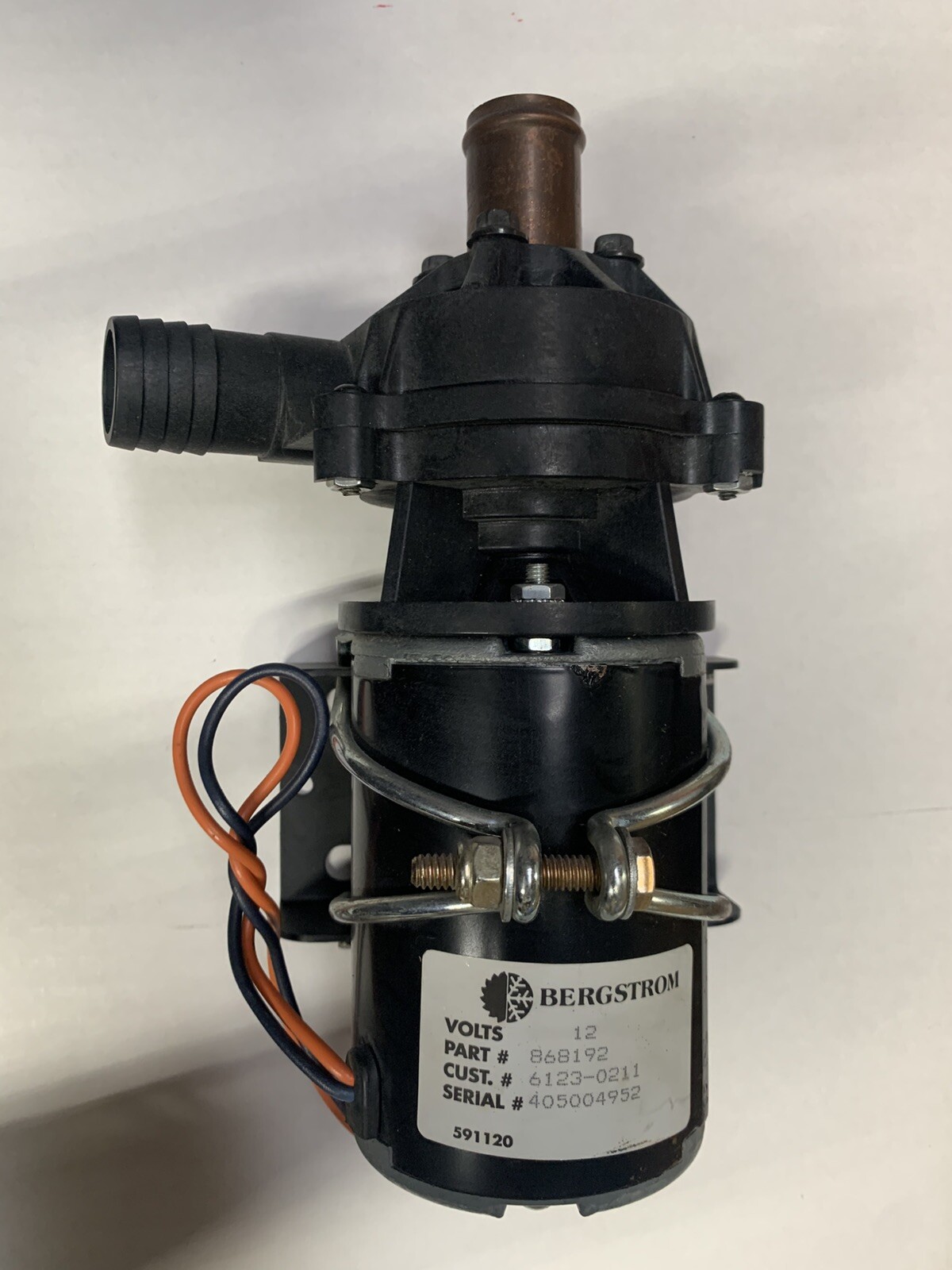 New 12v heater booster pump 868192 6123-0211 61230211 1" connections | eBay