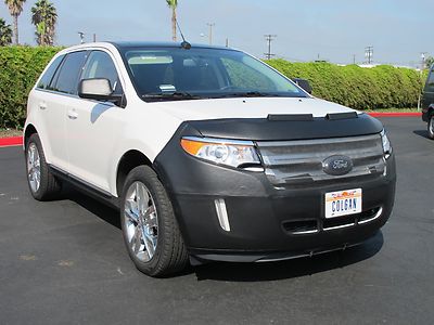 2011-2014 Ford Edge Front End Mask Bra 2pc | Black | Colgan Custom ...