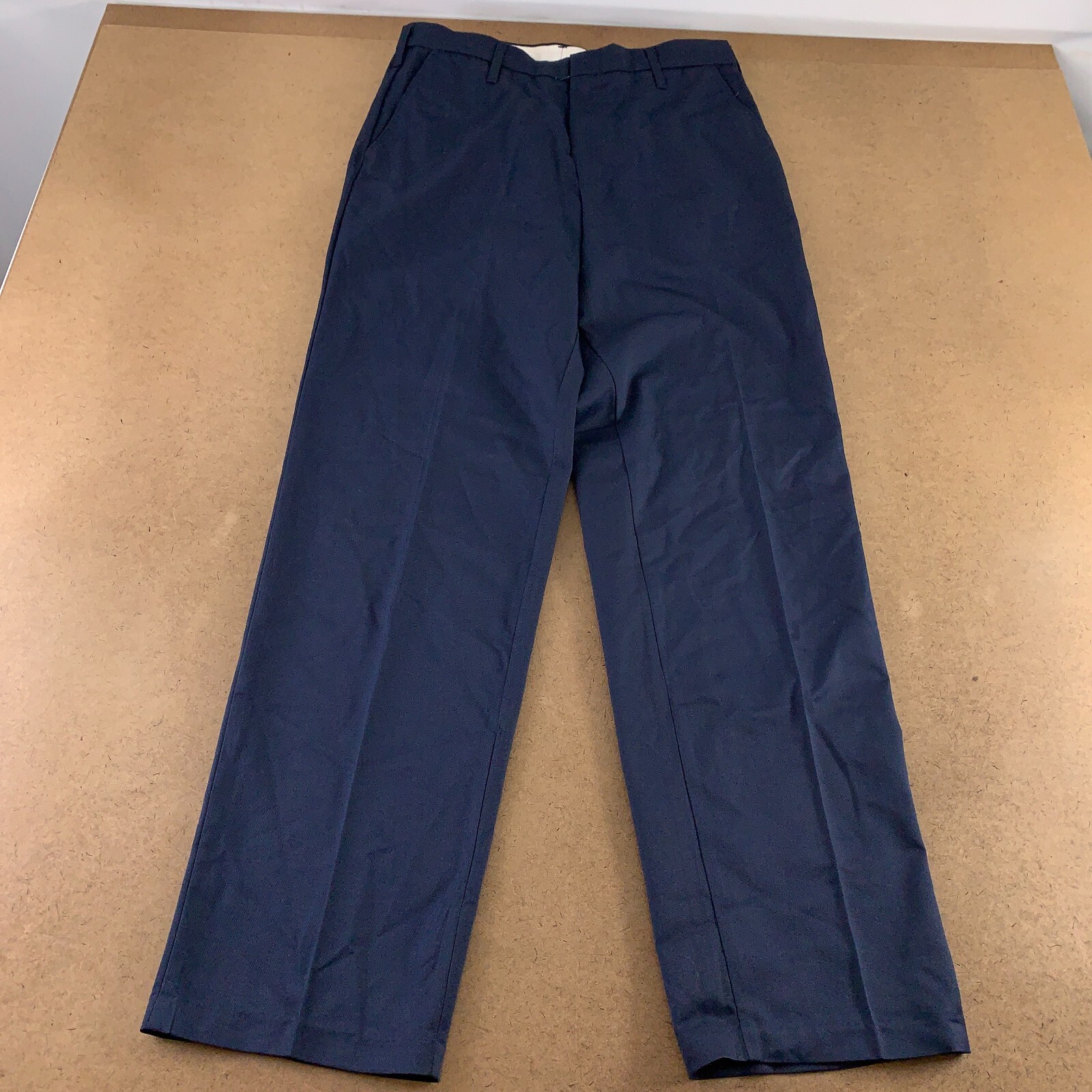 Soft Twill by UniFirst Men's Size 34 X 34 Navy Straight Leg Uniform ...