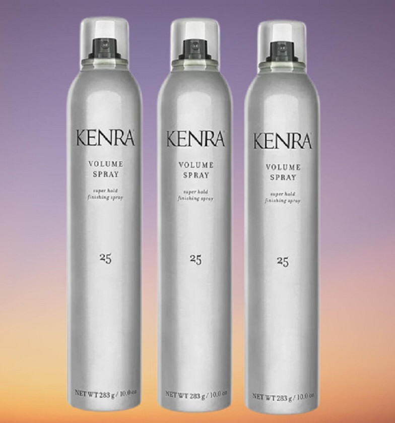 KENRA #25 VOLUME SPRAY 10 Oz. Pack of 3 Cans, SUPER HOLD FINISHING ...