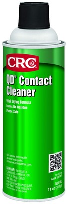 CRC QD Contact Cleaner 03130 – 11 WT OZ, Plastic Safe Electronics ...