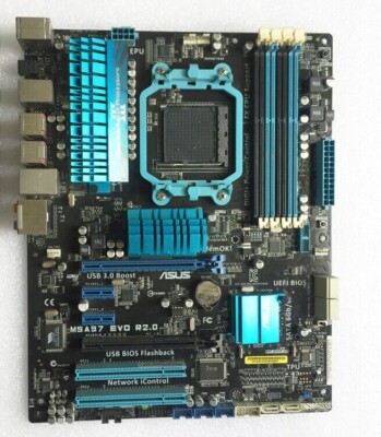 ASUS M5A97 EVO R2.0 Socket AM3+ AMD 970 ATX Desktop Motherboard | eBay