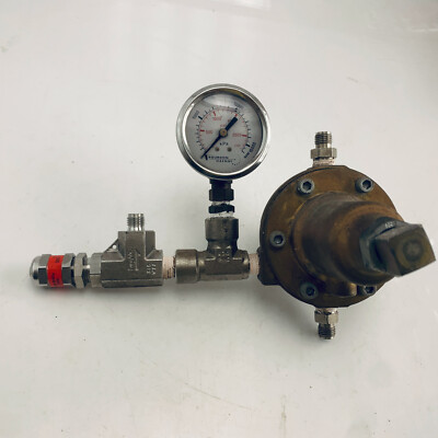 FISHER 1301G-101 Pressure Regulator Max In 5000 psi Max Out 500 psi ...