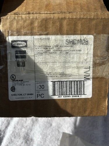 HUBBELL SHC1028 ALUMINUM CORD CONNECTOR 1/2 Orchid | eBay
