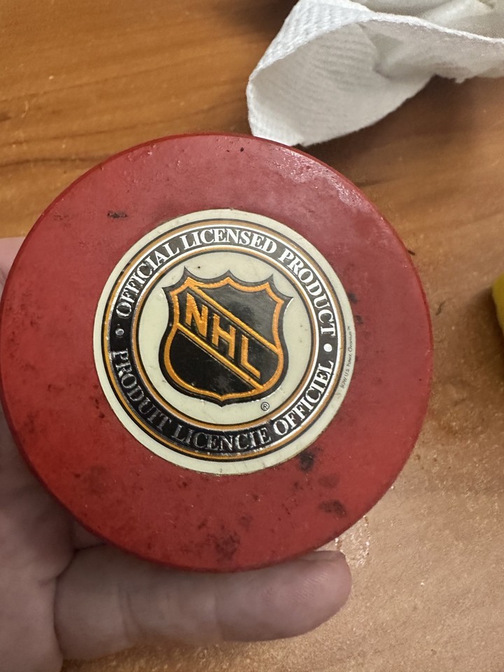 Carolina Hurricanes Red Hockey Puck NHL Collectible | eBay
