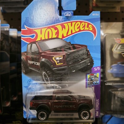 ‘17 FORD F-150 RAPTOR #167 HW TORQUE 2021 Hot Wheels - BRAND NEW | eBay