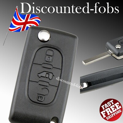 fits CITROEN BERLINGO PEUGEOT PARTNER VAN REMOTE KEY FOB CASE VA2 . | eBay