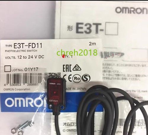 1 PCS NEW Omron square flat reflective photoelectric switch sensor E3T ...