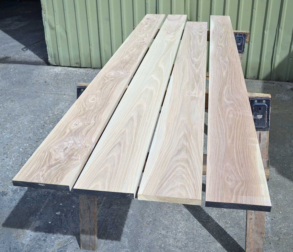 Ash boards (American) , Kiln Dried Ash , Planed Solid Ash , 20x170mm ...