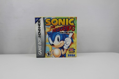 Sonic The Hedgehog Genesis Nintendo Game Boy Advance Gameboy GBA CIB ...