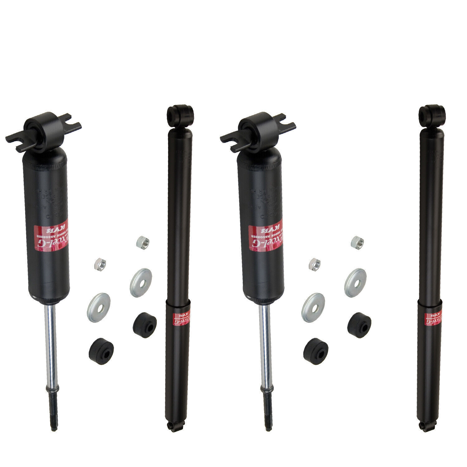 KYB Excel-G Set of 4 Front Rear Shock Absorbers For Chevrolet Corvette ...