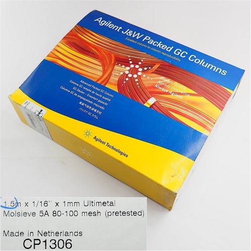 Agilent CP1306 MolSieve 5A GC Column UltiMetal Tubing, 1/16" OD x 1 mm ...