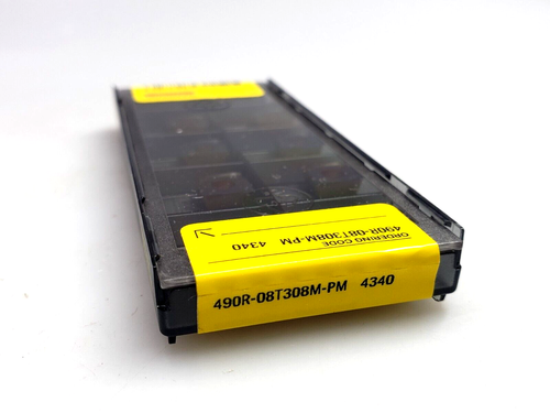 Sandvik Coromant 490R-08T308M-PM 4340 Carbide Milling Inserts (Box of ...