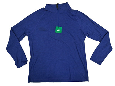Soybu Men's 1/4 Zip Pullover Moisture Wicking Blue Size XL | eBay