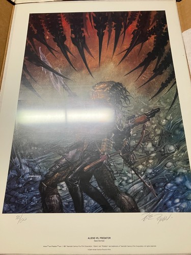 Dave Dorman SIGNED Aliens vs Predator Limited Edition Lithograph Print ...