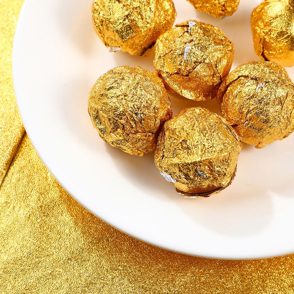 400 Pcs Chocolate Wrapping Paper Gift Packaging Foil Candy Wrappers ...