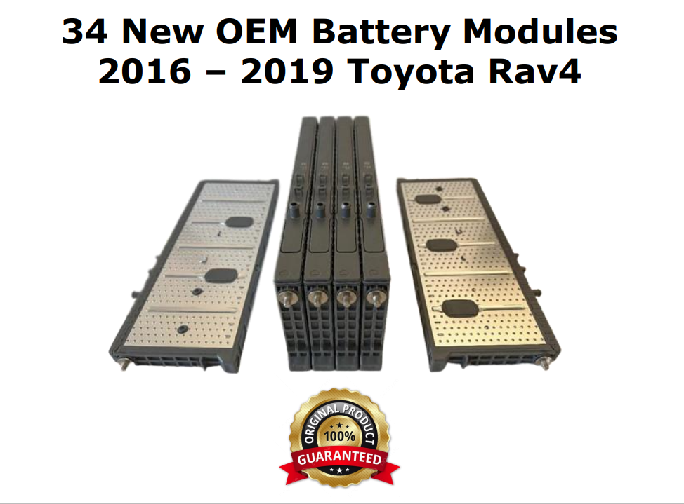 34 Brand New OEM Original Modules for Toyota Rav4 Hybrid Battery 2016 ...