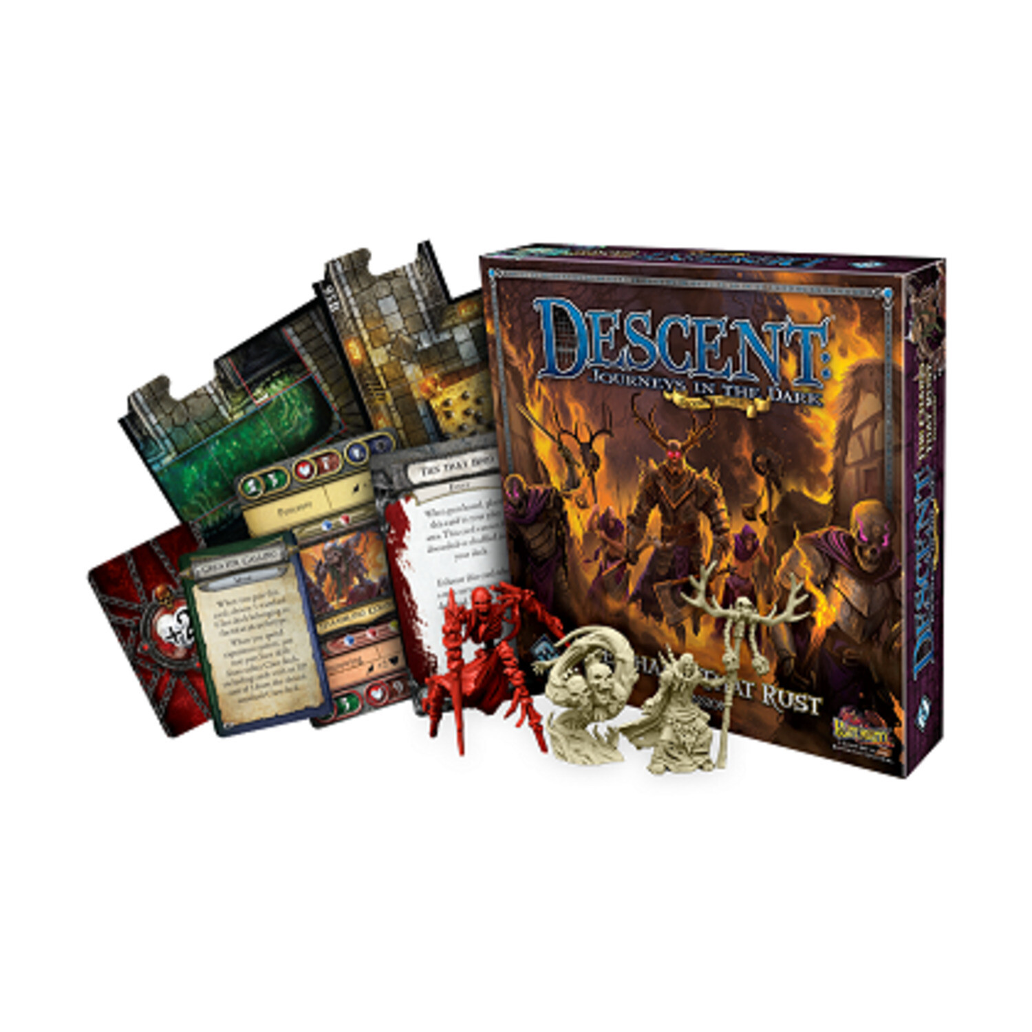 Fantasy Flight Games Asmdj44 Descent 2nd Edition The Chains That Rust ...