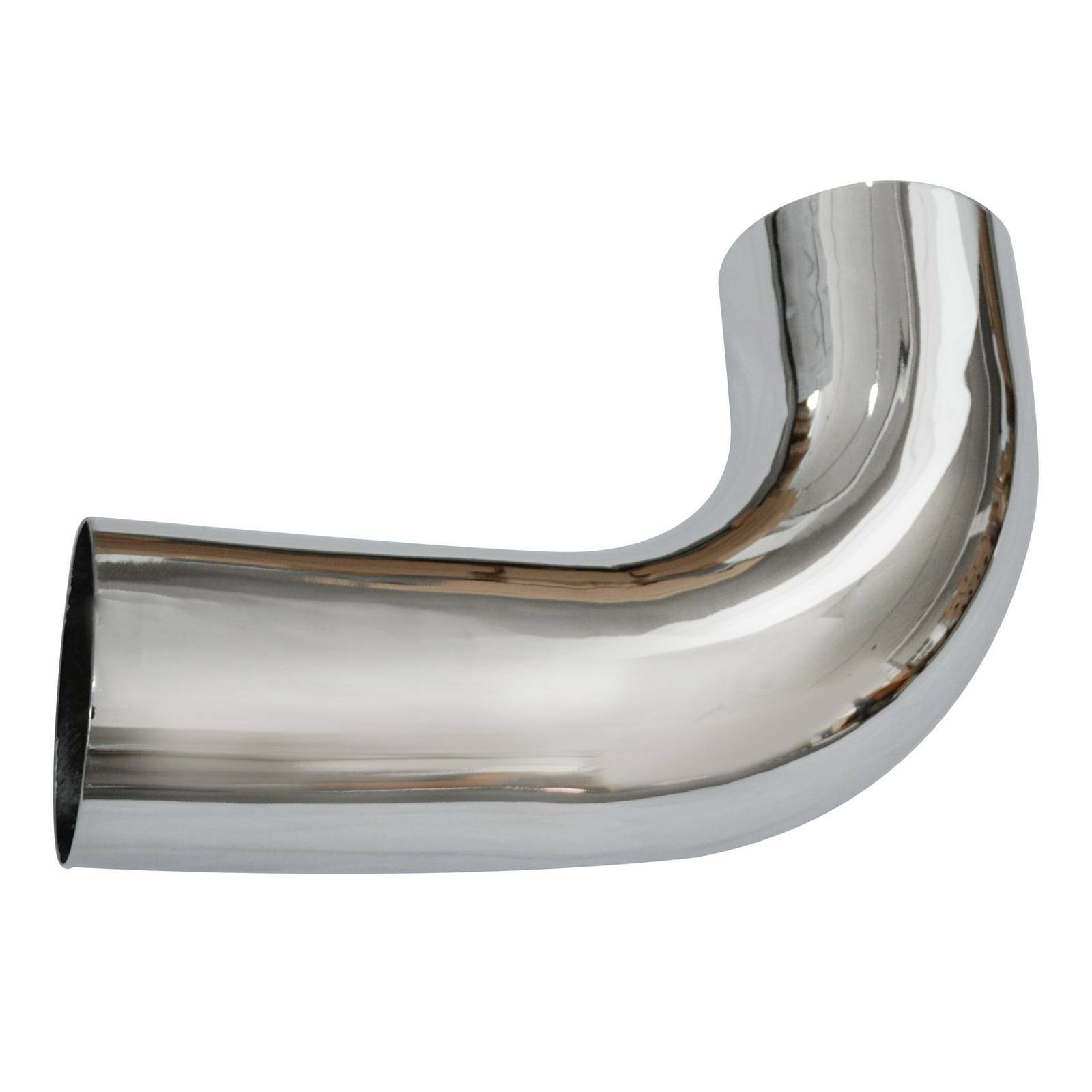 Chrome 90 Degree Short Radius Exhaust 5 Inch Elbow 5"OD x16" Truck Arms ...
