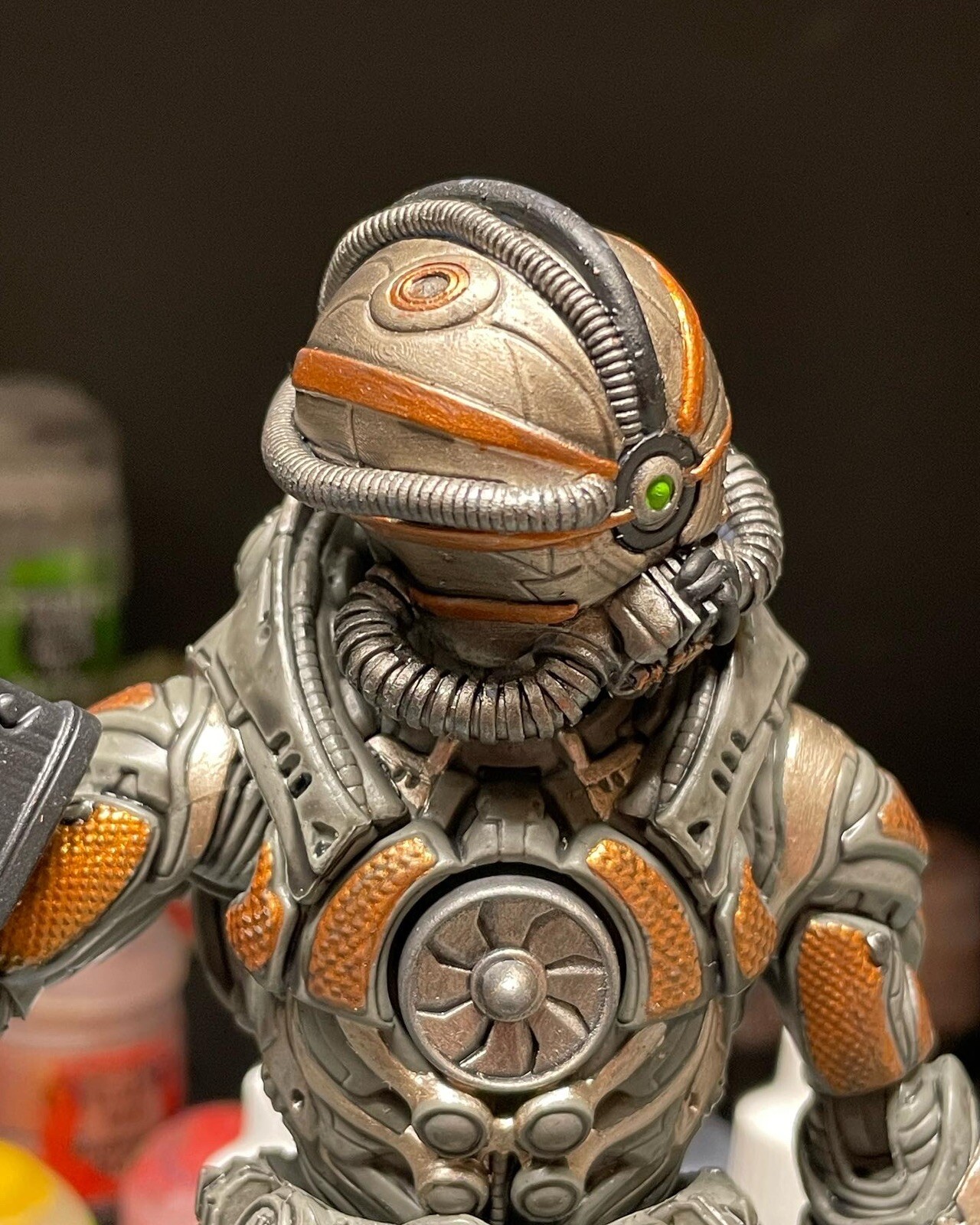 Cosmic Legions Cyber Cyclops head Sculpt Unpainted | eBay