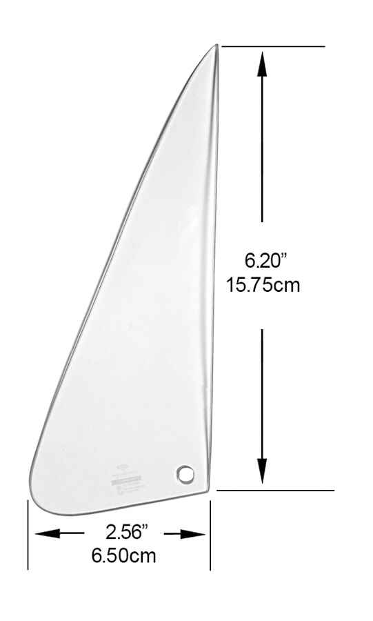 1981 - 1991 Left Vent Glass Clear Chevrolet GMC Pickups Blazer Jimmy ...