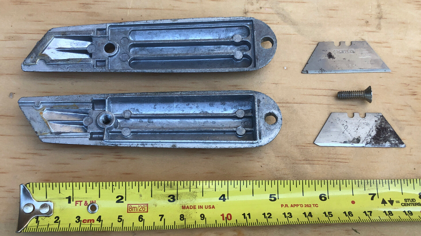 VINTAGE STANLEY No. 199 FIXED BLADE TRIMMING / UTILITY KNIFE | eBay