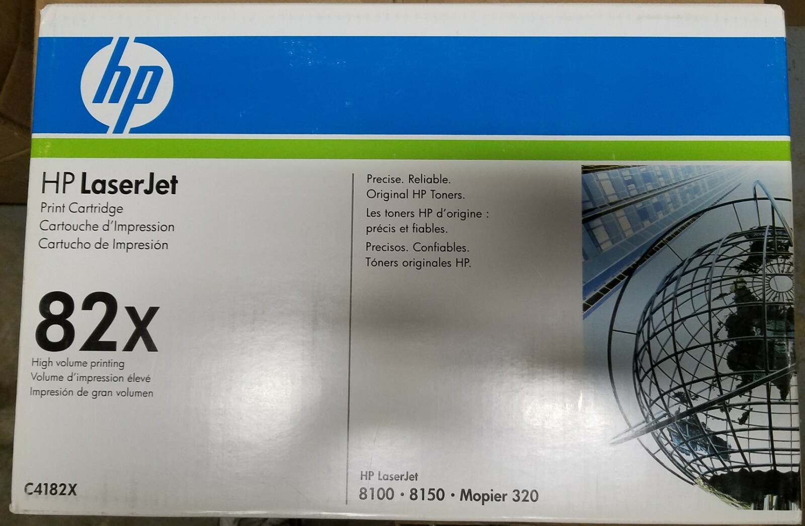 HP 82X (C4182X) Black High Yield Original LaserJet Toner Cartridge ...