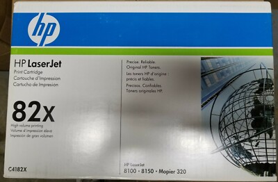 HP 82X (C4182X) Black High Yield Original LaserJet Toner Cartridge ...