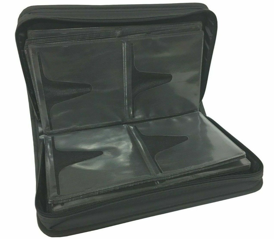 80 CD DVD Carry Case Cover Disc Storage Holder CD Sleeve Wallet Album ...
