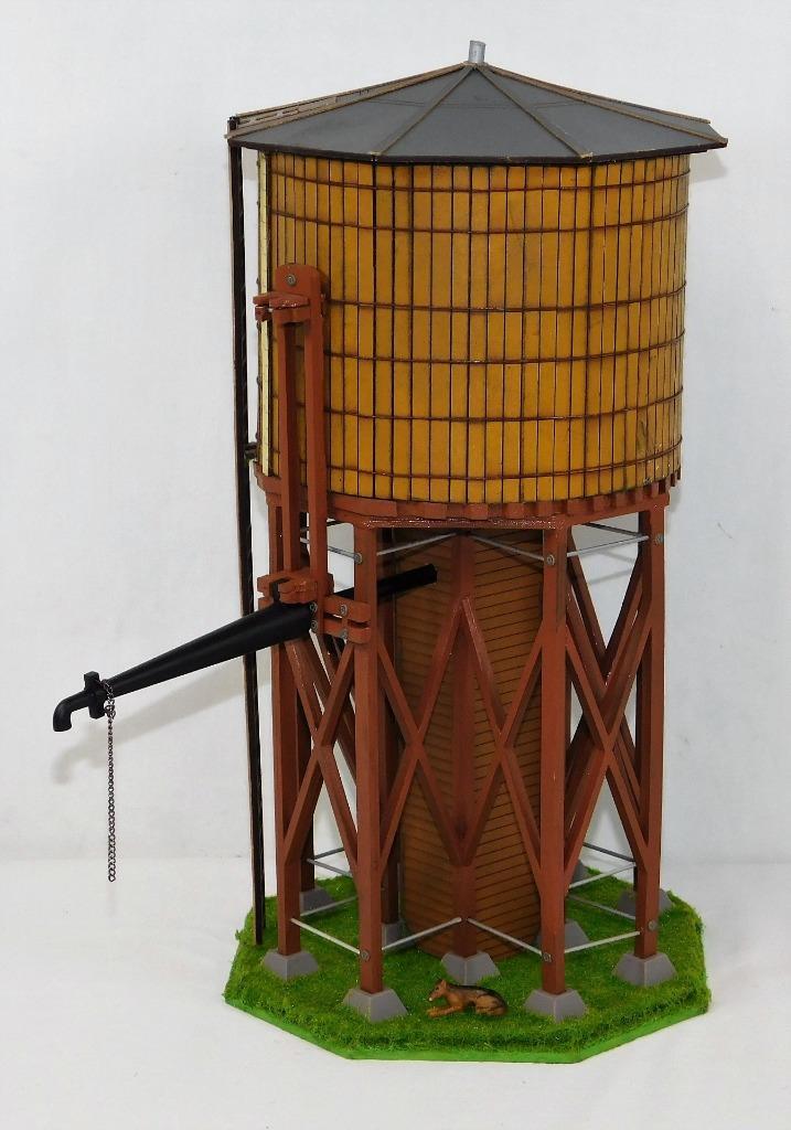 Menards O Gauge Water Tower Cripple Creek Assembled #2795924 C-7 train ...