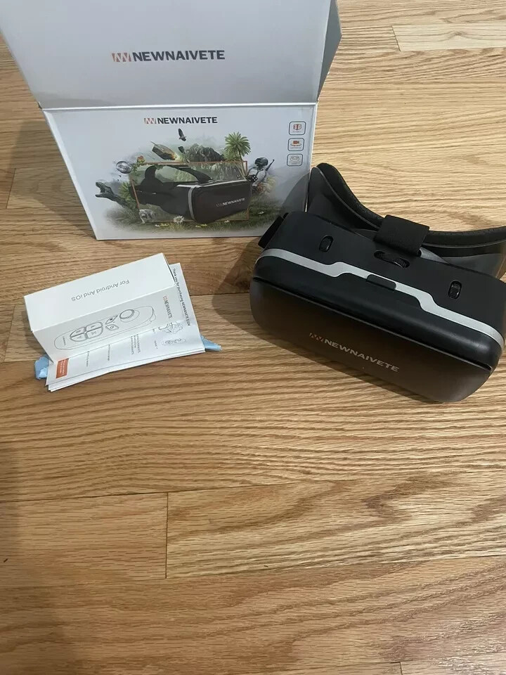 Newnaivete Cell Phone VR Headset with Remote Controller | eBay