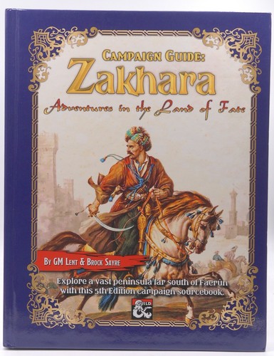 Zakhara Campaign Guide D&D 5e GM Lent, Brock Sayre DM Guild | eBay