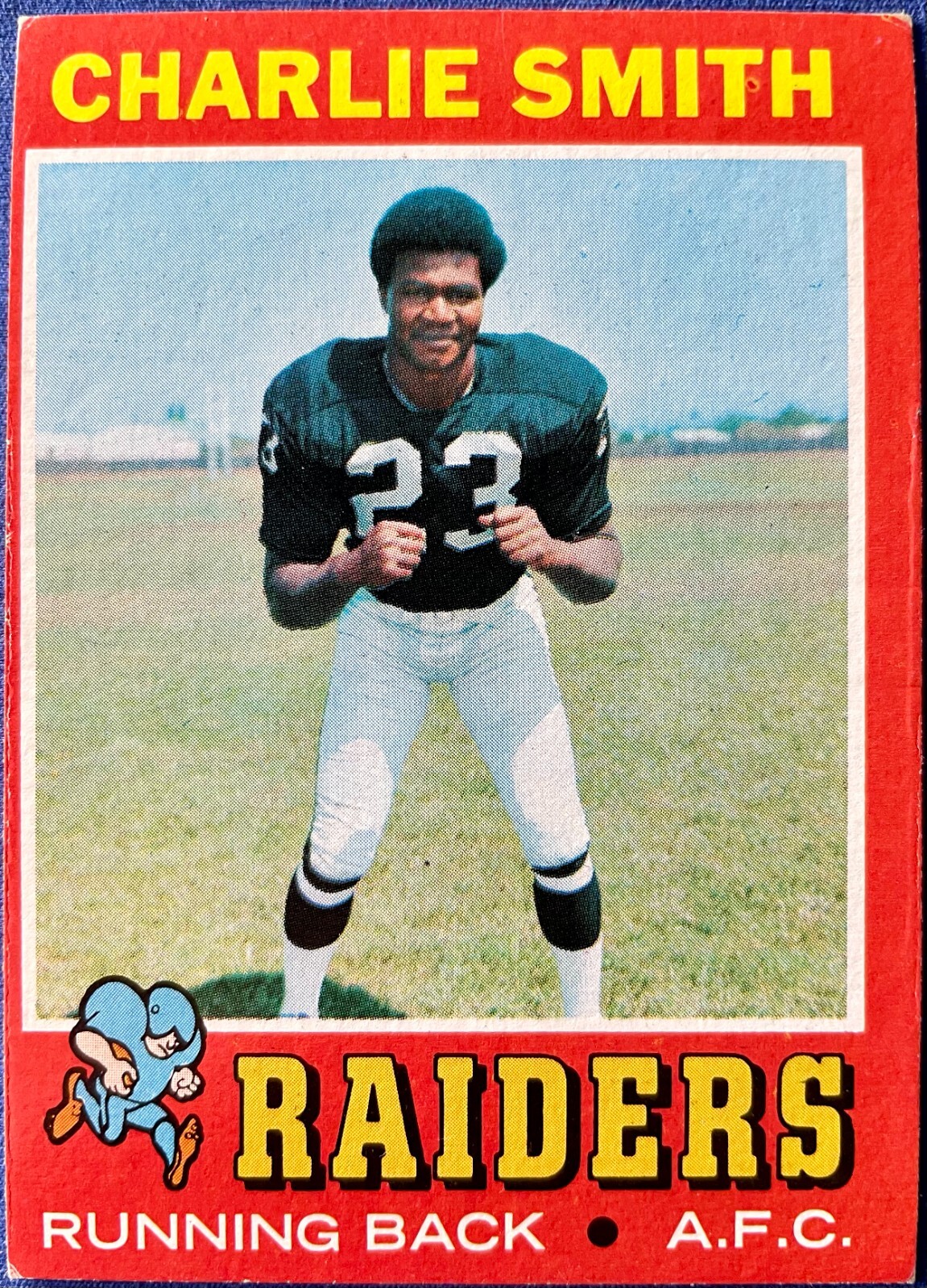 1971 Topps CHARLIE SMITH #21 Oakland Raiders EX-NM+ | eBay