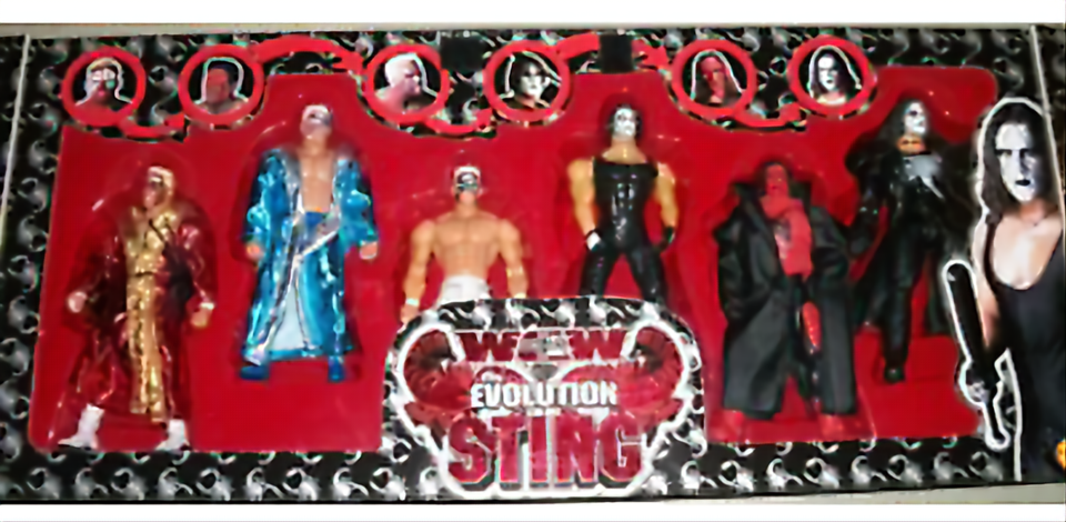 wcw wwe wwf ljn classic superstars limited edition the evolution of ...