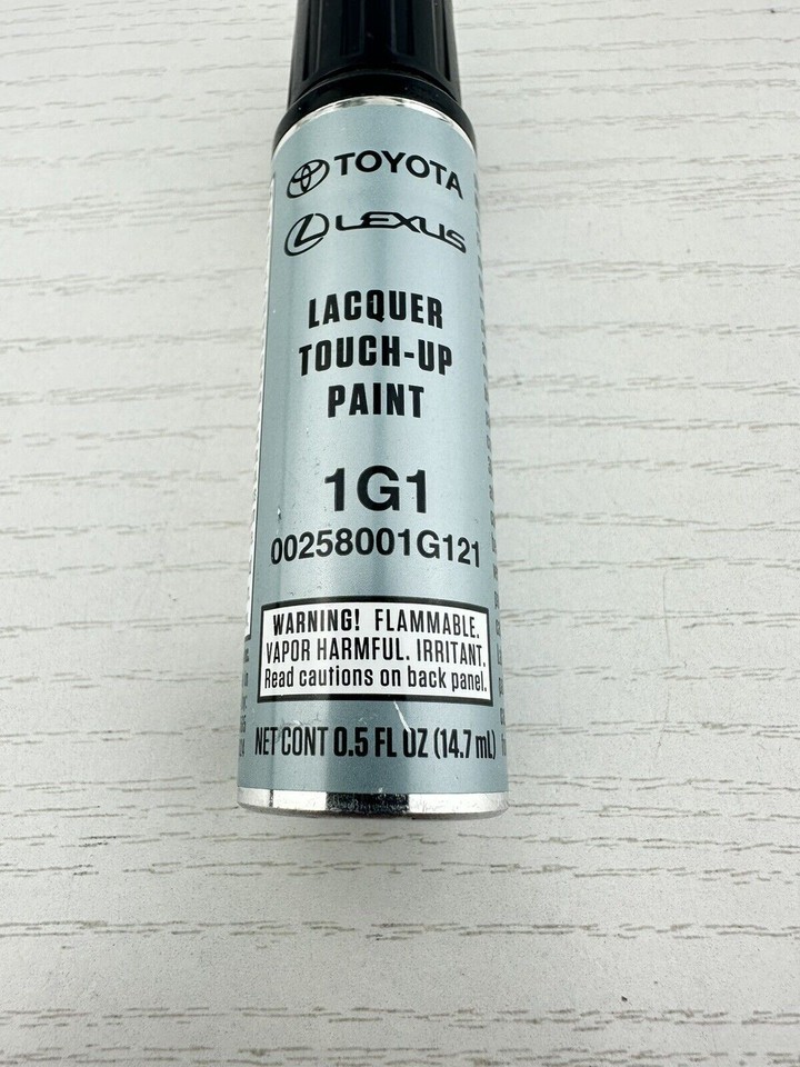 Toyota Lexus Factory Touch Up Paint 00258-001G1-21 Tungsten Pearl 1G1 ...