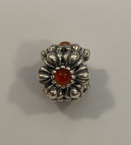 Pandora Genuine S925 Ale Charm - JANUARY Birthday Bloom GARNET ...