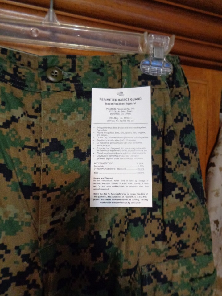 USMC MARPAT Uniform WOODLAND Combat Pants in size SMALL REGULAR NWT SR ...