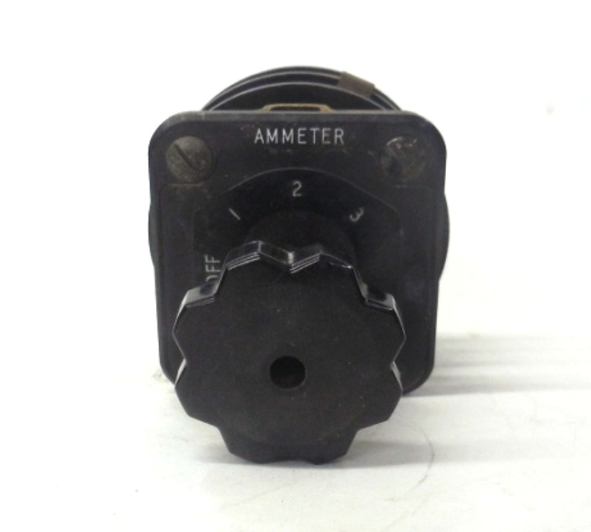 ELECTROSWITCH CORP AC AMMETER CONTROL SWITCH 2404C, SERIES 24, 30A ...