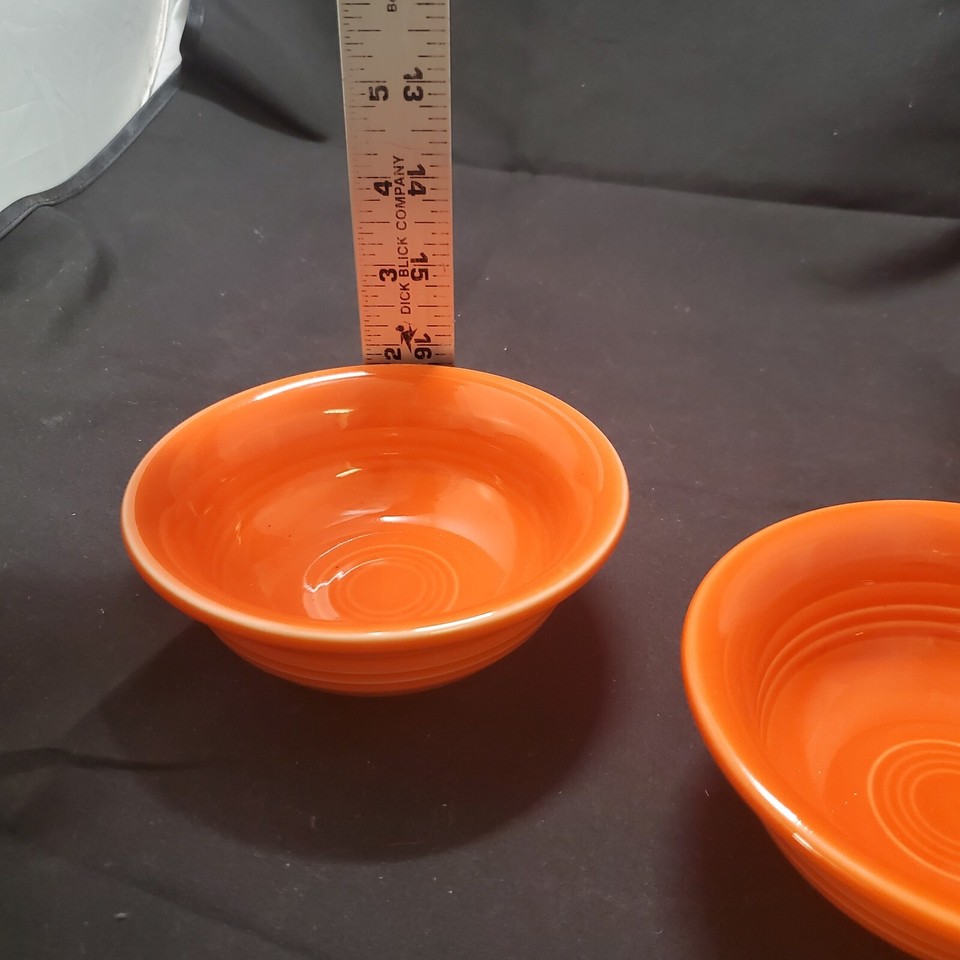 Fiestaware Poppy Fruit/Salsa bowls - Excellent condition | eBay