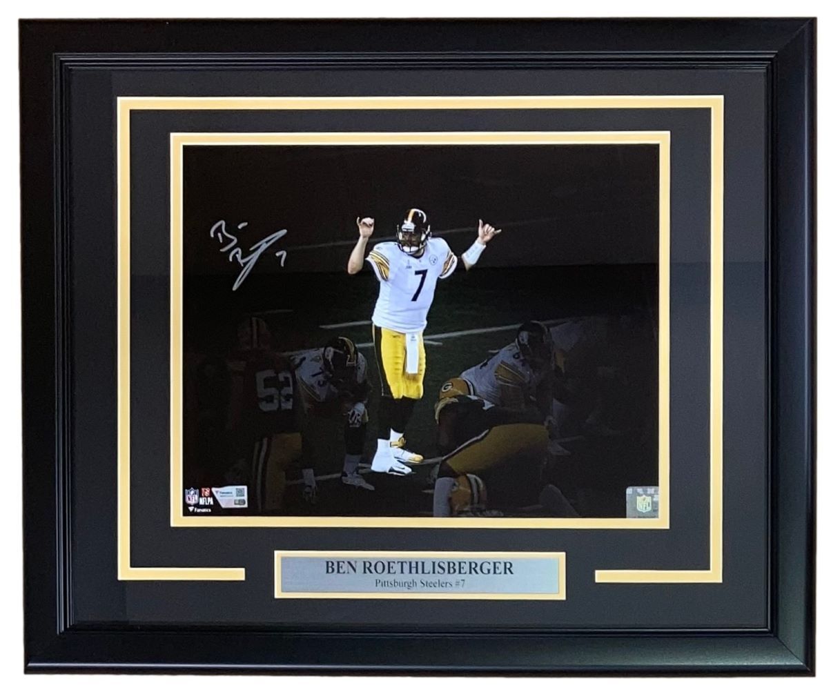 Ben Roethlisberger | Autographed Football Memorabilia & NFL Merchandise