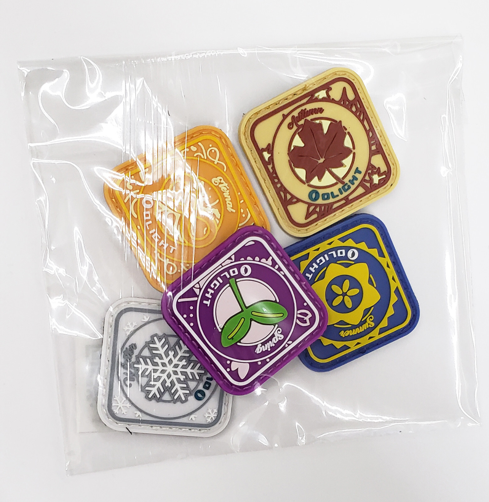 Olight Season Patches Swags, Spring, Summer, Fall, Winter, Eternal, 1.5 ...