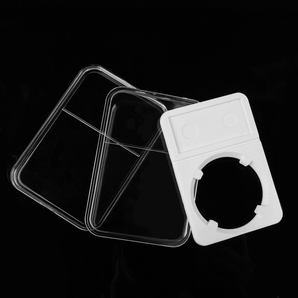 80PC Coin Case Slab Display Holder Storage 40mm For AMERICAN SILVER ...