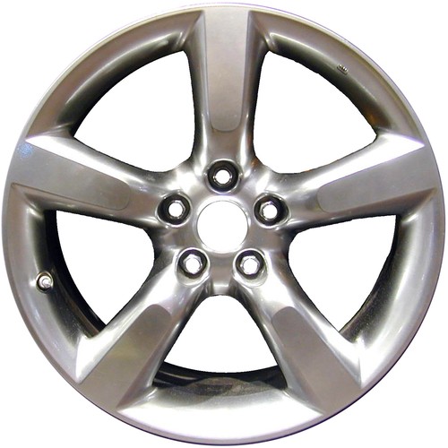 5-Spoke Light Smoked Hyper Silver 18x8.5 Wheel Fits 05-08 Nissan 350Z ...