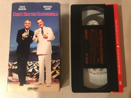 Dirty Rotten Scoundrels (VHS, 1989) Steve Martin, Michael Caine | eBay