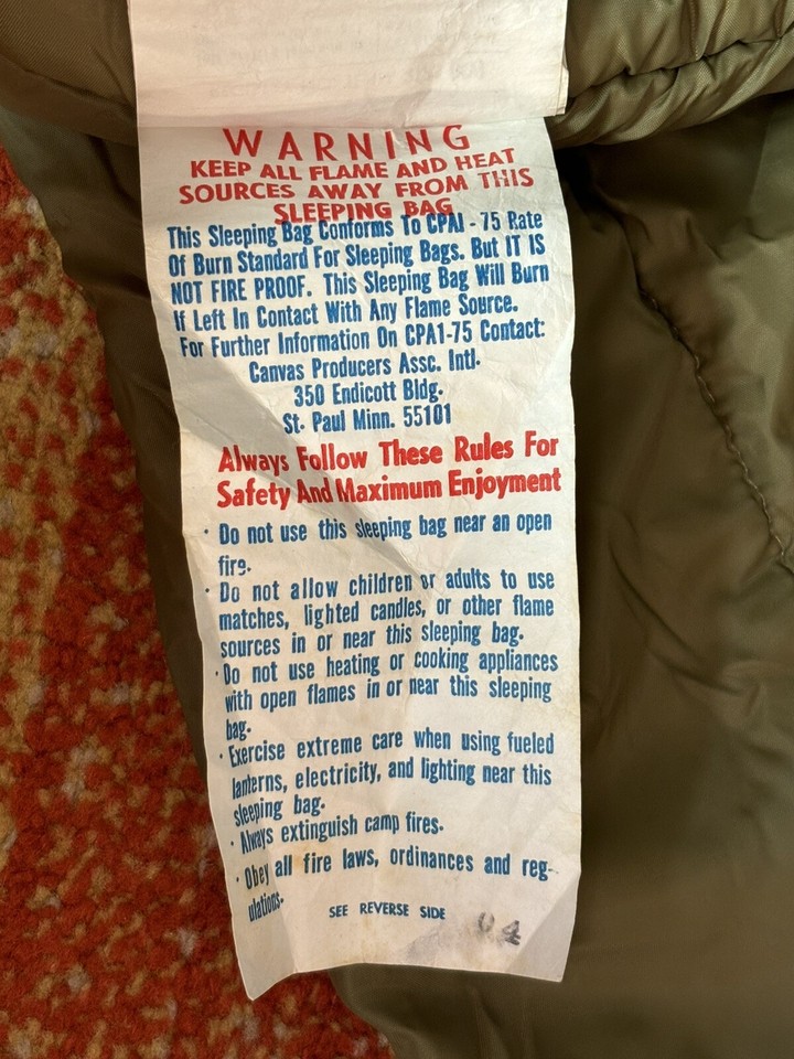 Vintage GI Joe ARAH Pak N Sak Backpack Sleeping Bag Hasbro Camping w ...