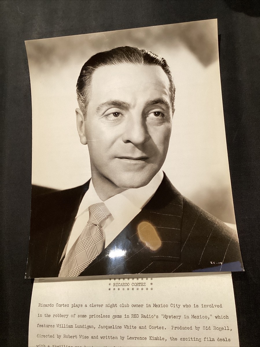 Mexican Actor Ricardo Cortez