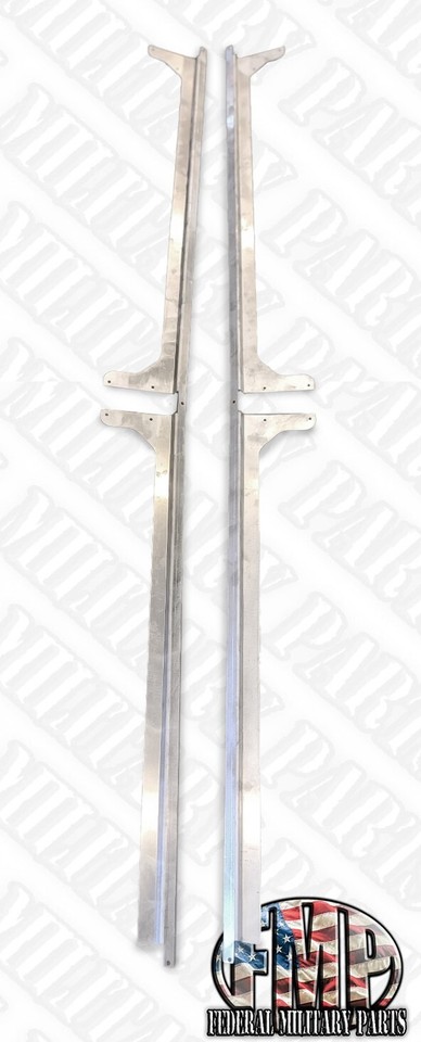 2nd Gen. Roof Side Rail Pair with Built-In Door Gap Filler, 4-Door fits ...