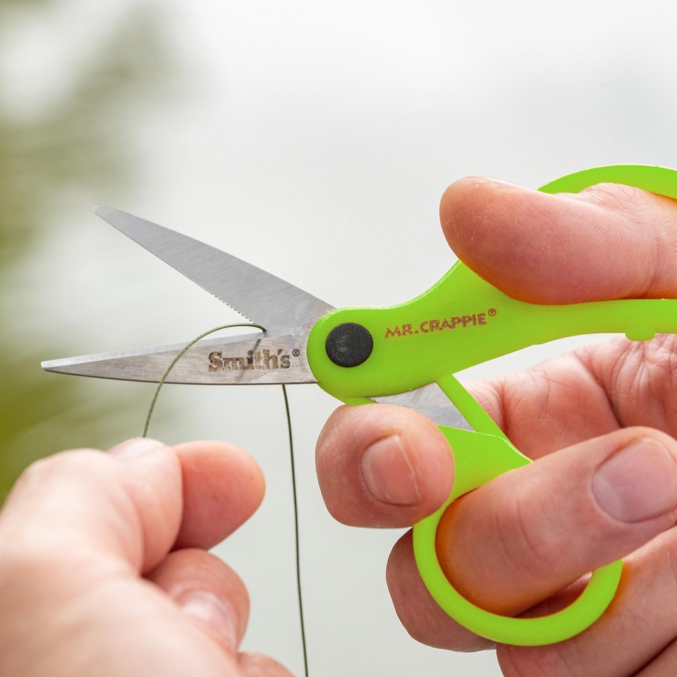 SMITH'S Mr. Crappie Fishing Combo KIT (Fillet Knife, Sheath, Scissors ...