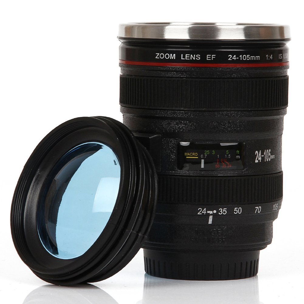 Camera Lens 24-105mm Travel Coffee Mug / Cup with Drinking Lid Best ...
