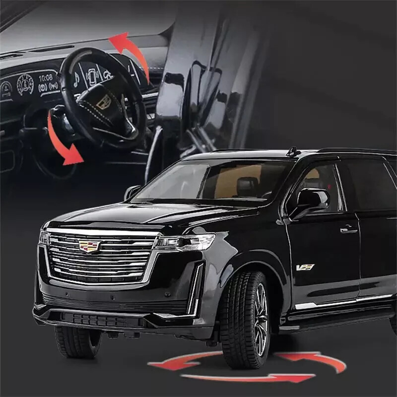 1/24 Cadillac Escalade SUV Alloy Car Model Diecast Toy Collectible Gift ...